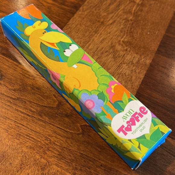 Avon | Other | Vintage 7s Never Used Avon Toofie Toothbrush Duo | Poshmark